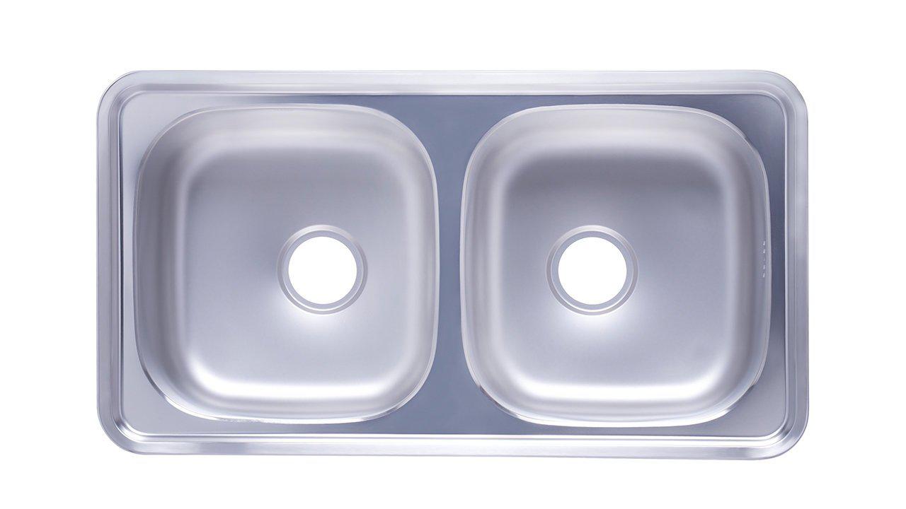 ISD870 Stainless Steel Kitchen Sink – Double Bowl – HANS Egypt